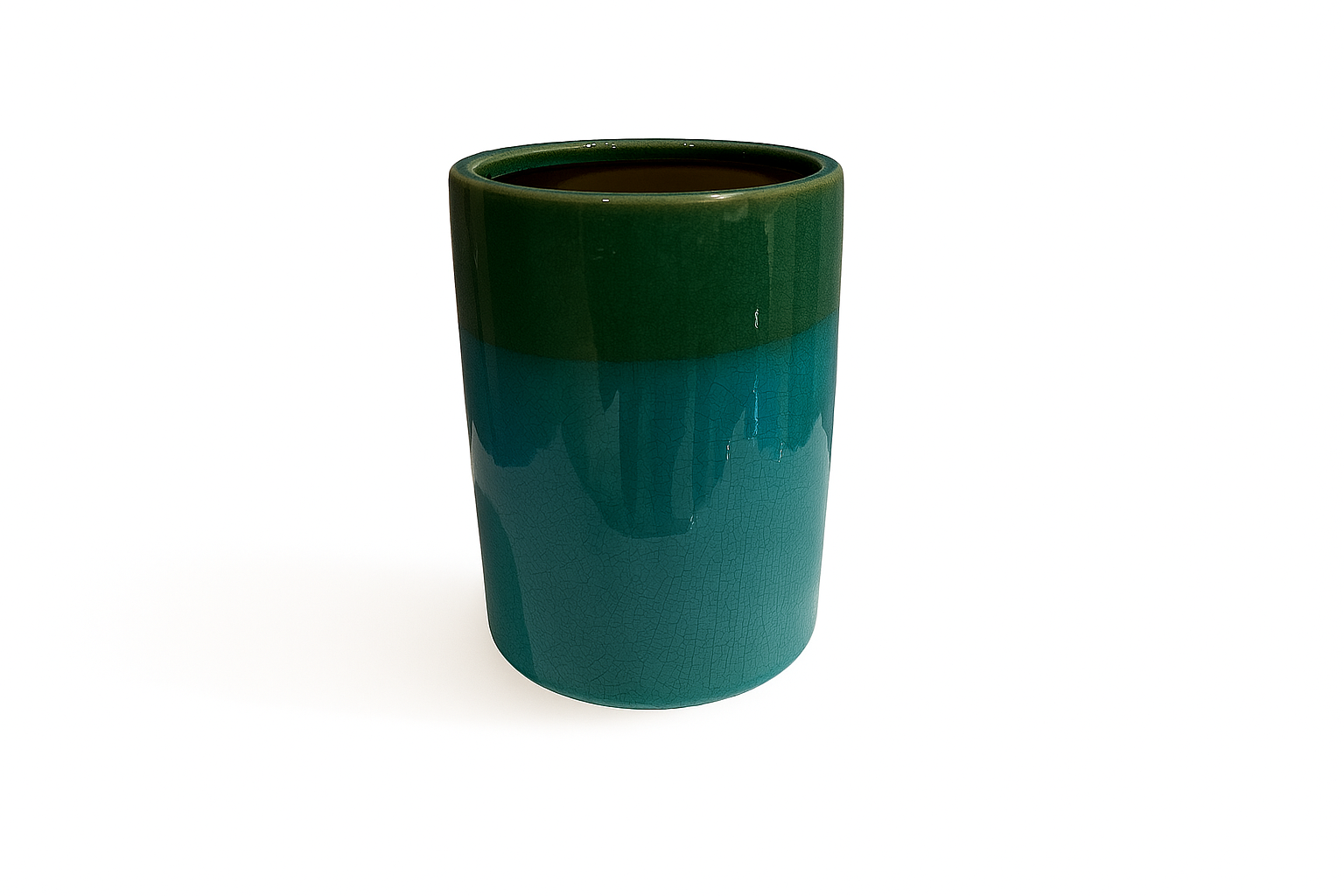 Turqu Green Vase – Design Luxe Interiors